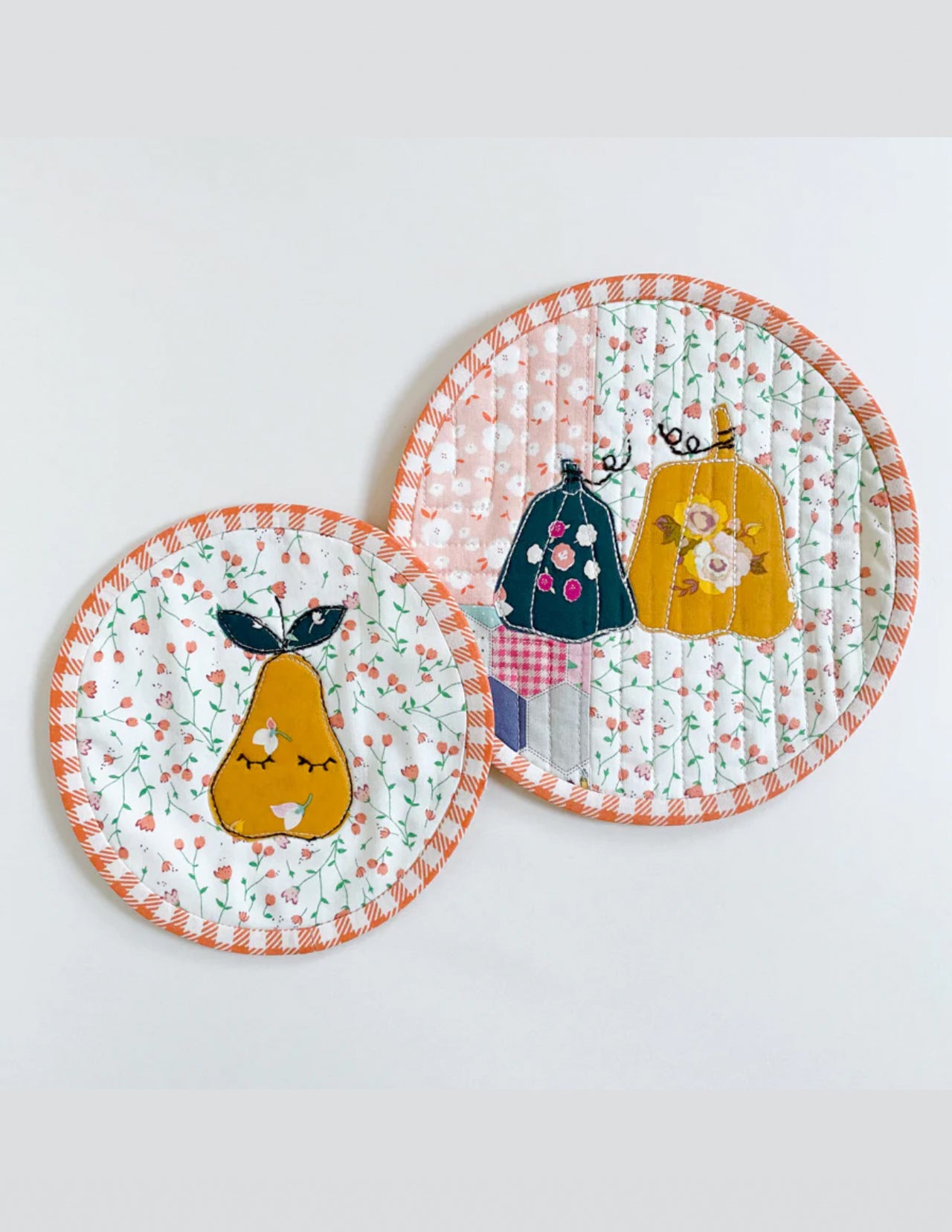 Pumpkin Trivet PDF Download Pattern – Sewing Illustration