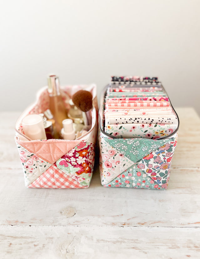 Box It Up Pouch PDF Download Pattern – Sewing Illustration