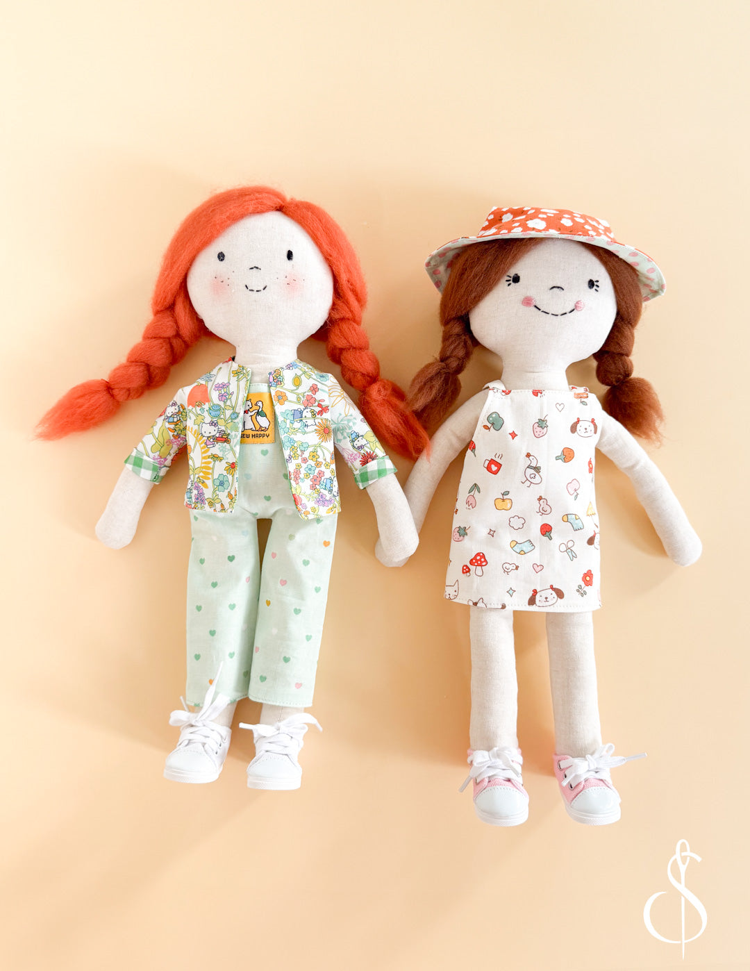 Meadow Friends PDF Download Pattern – Sewing Illustration