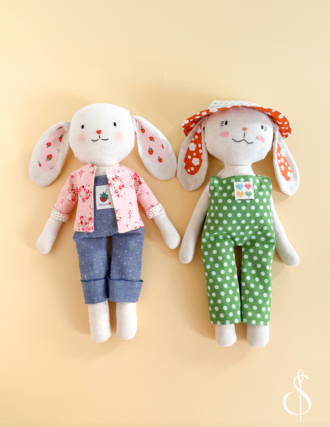 Meadow Friends PDF Download Pattern – Sewing Illustration