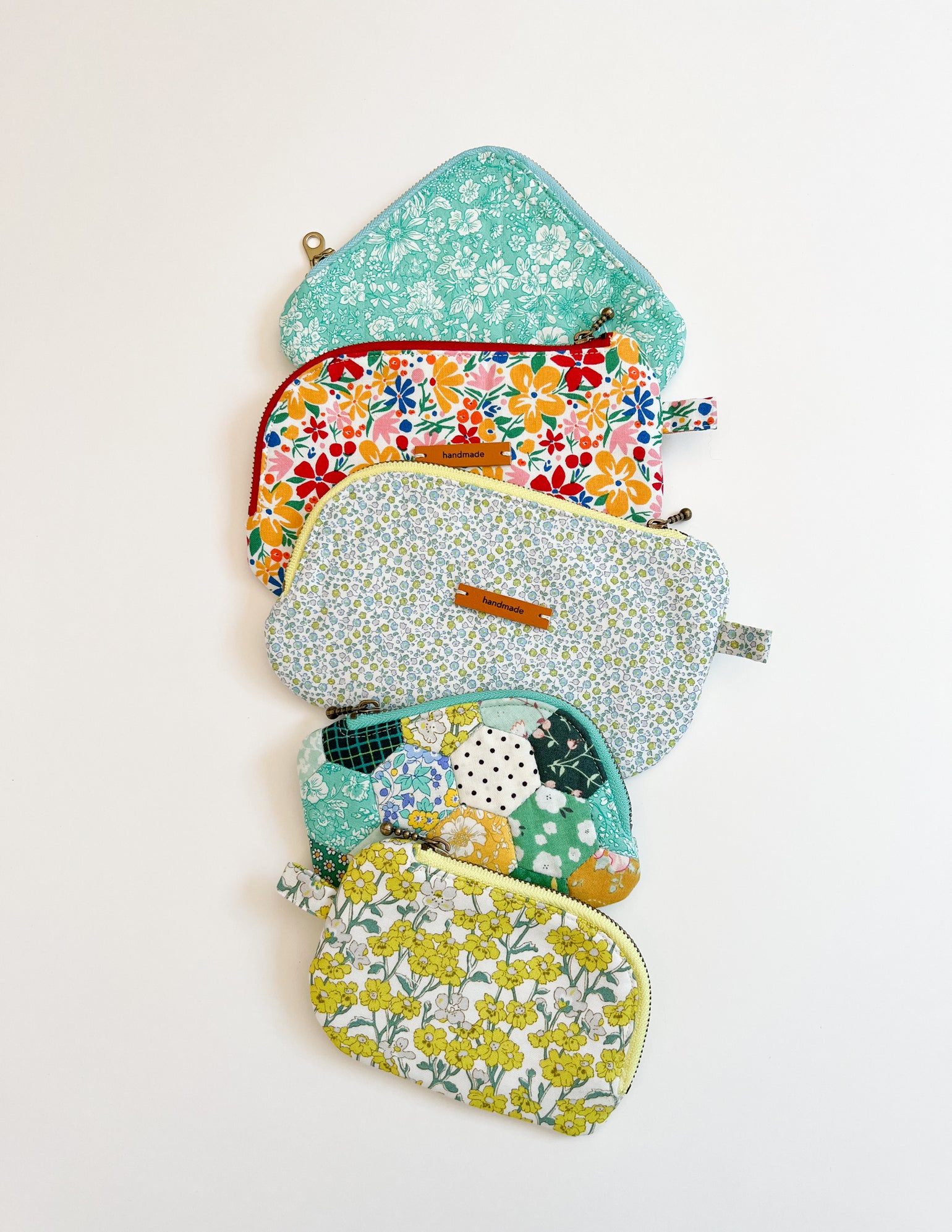 Secret Pouch Trio PDF Download Pattern – Sewing Illustration