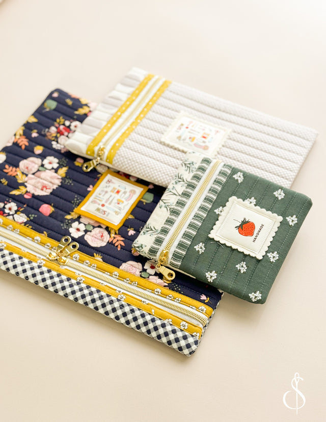 Sew Good Pouches PDF Download Pattern – Sewing Illustration