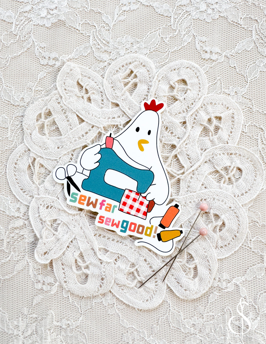 Stickers – Sewing Illustration