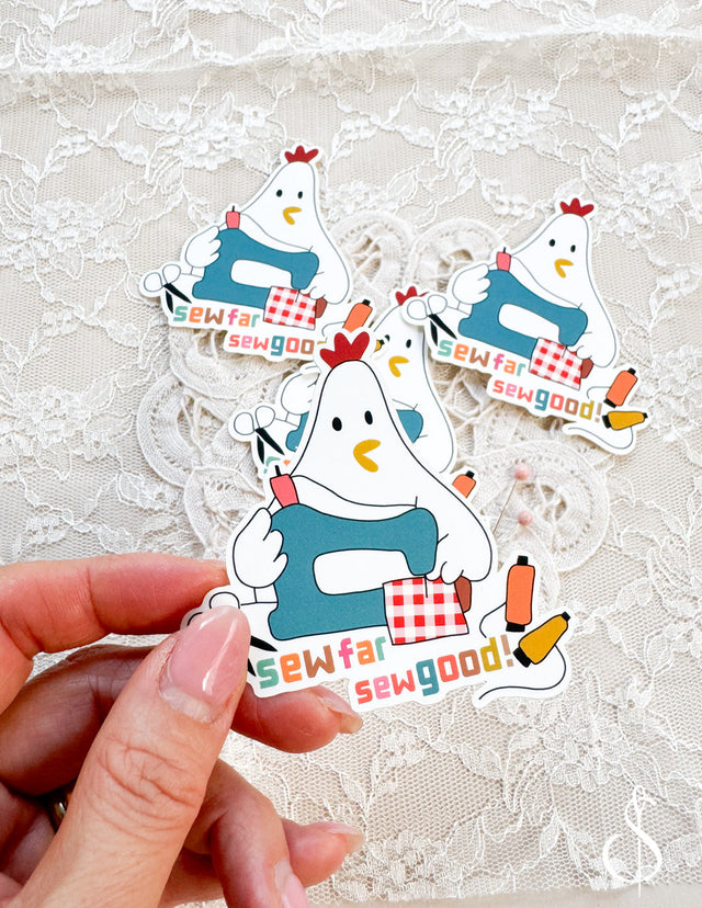 Stickers – Sewing Illustration