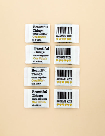 Woven Labels – Sewing Illustration