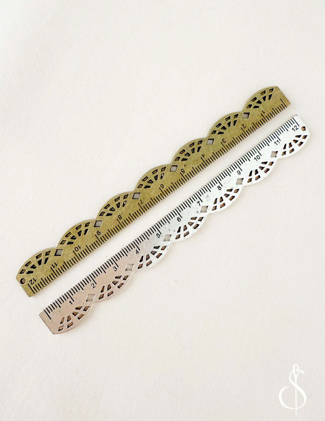 Metal Doily Ruler Set – Sewing Illustration