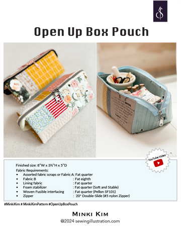 Pouches – Sewing Illustration