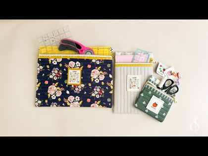 Sew Good Pouches PDF Download Pattern – Sewing Illustration