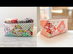 Box It Up Pouch PDF Download Pattern – Sewing Illustration