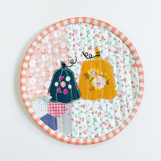Pumpkin Trivet PDF Download Pattern – Sewing Illustration