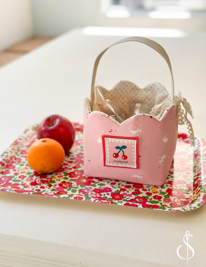 Scalloped Basket Trio PDF Download Pattern – Sewing Illustration