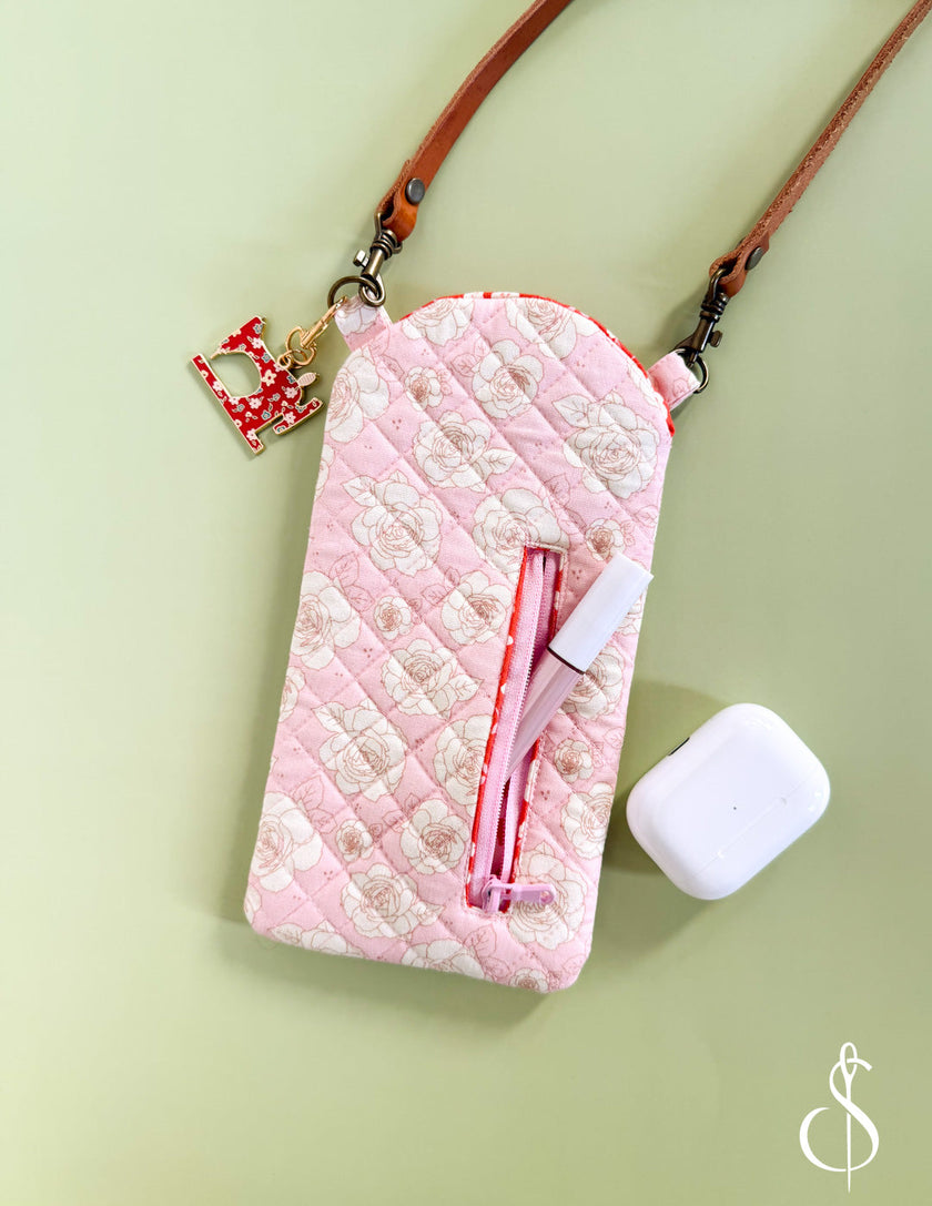Slim Phone Crossbody Bag PDF Download Pattern – Sewing Illustration
