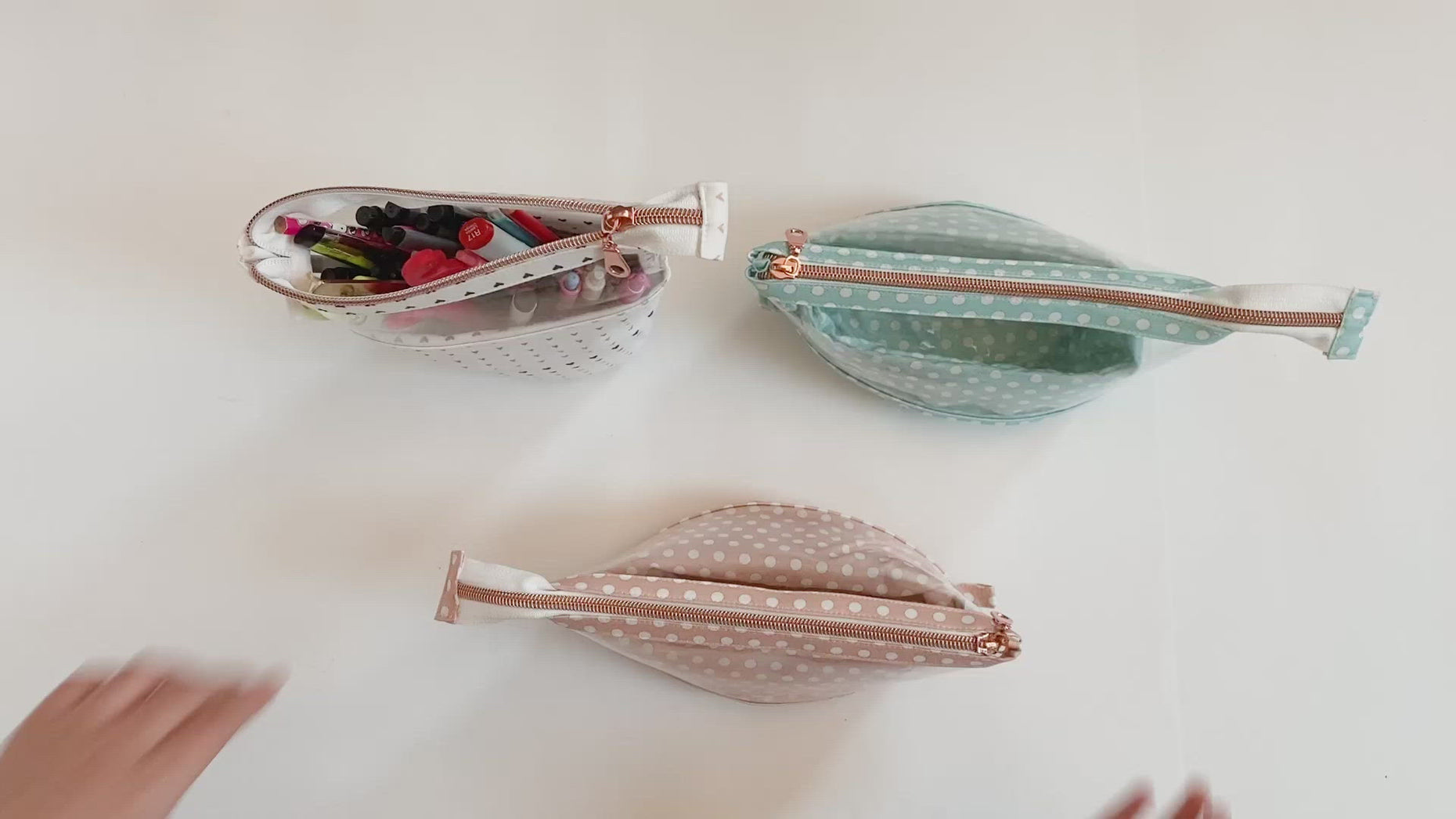 Clear Tool Pouch PDF Download Pattern – Sewing Illustration