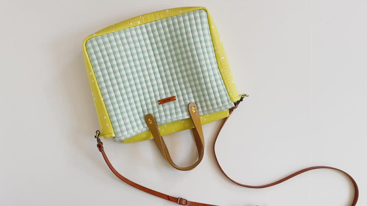 Vintage Handbag PDF Download Pattern – Sewing Illustration