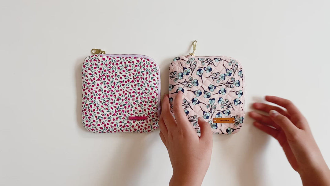 Secret Pouch Trio PDF Download Pattern – Sewing Illustration