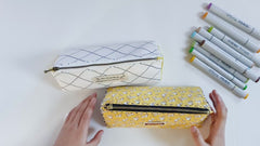 Triangle Pencil Case PDF Download Pattern – Sewing Illustration