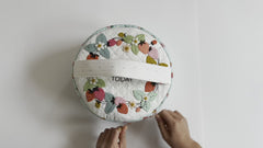 Quilted Round Case PDF Download Pattern – Sewing Illustration