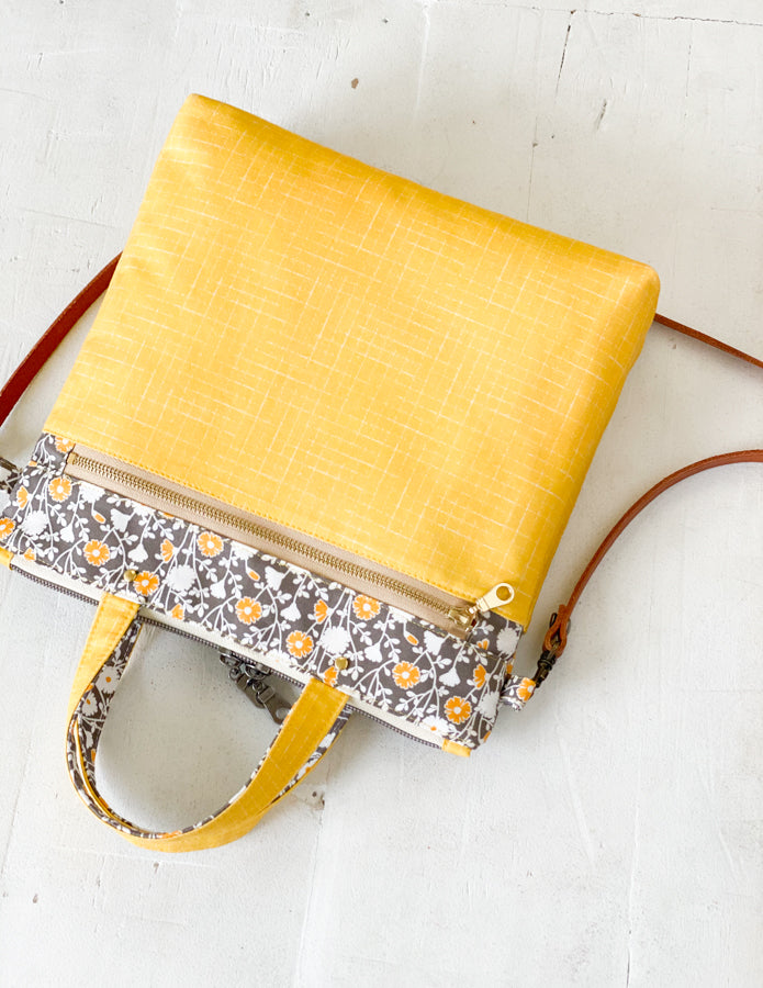 Daffodil Mini Tote PDF Download Pattern – Sewing Illustration