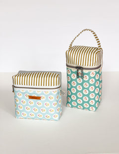 Sister Box Pouches PDF Download Pattern – Sewing Illustration