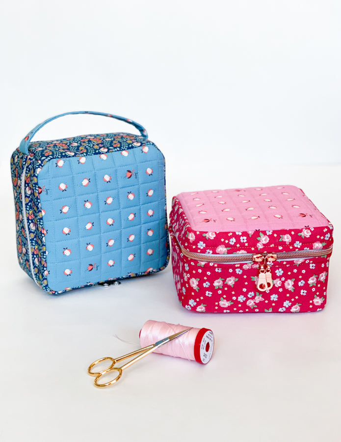 Quilted Boxy Case PDF Download Pattern – Sewing Illustration