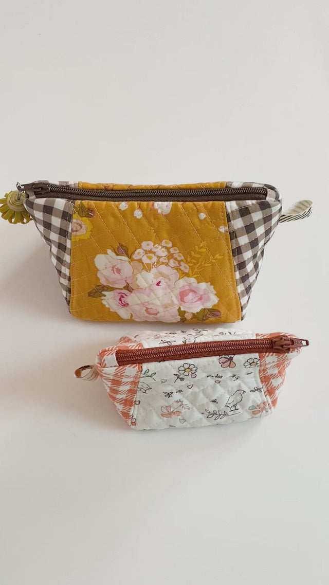 Sunset Mini Coin Purse PDF Download Pattern – Sewing Illustration