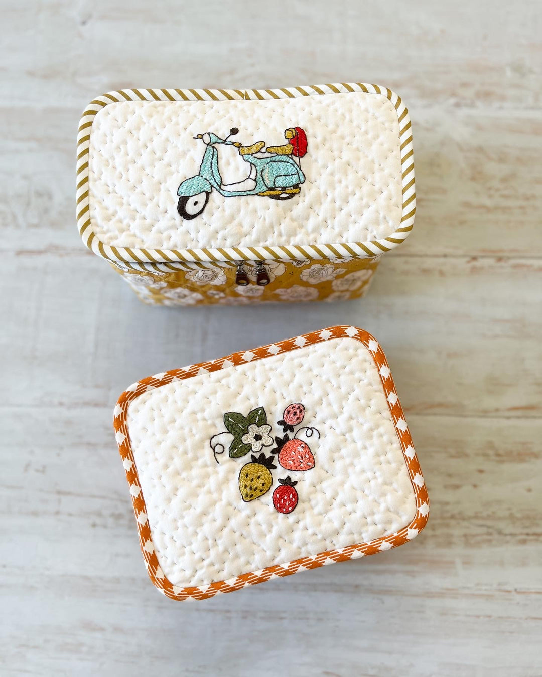 Stitched Notions Cases PDF Download Pattern – Sewing Illustration