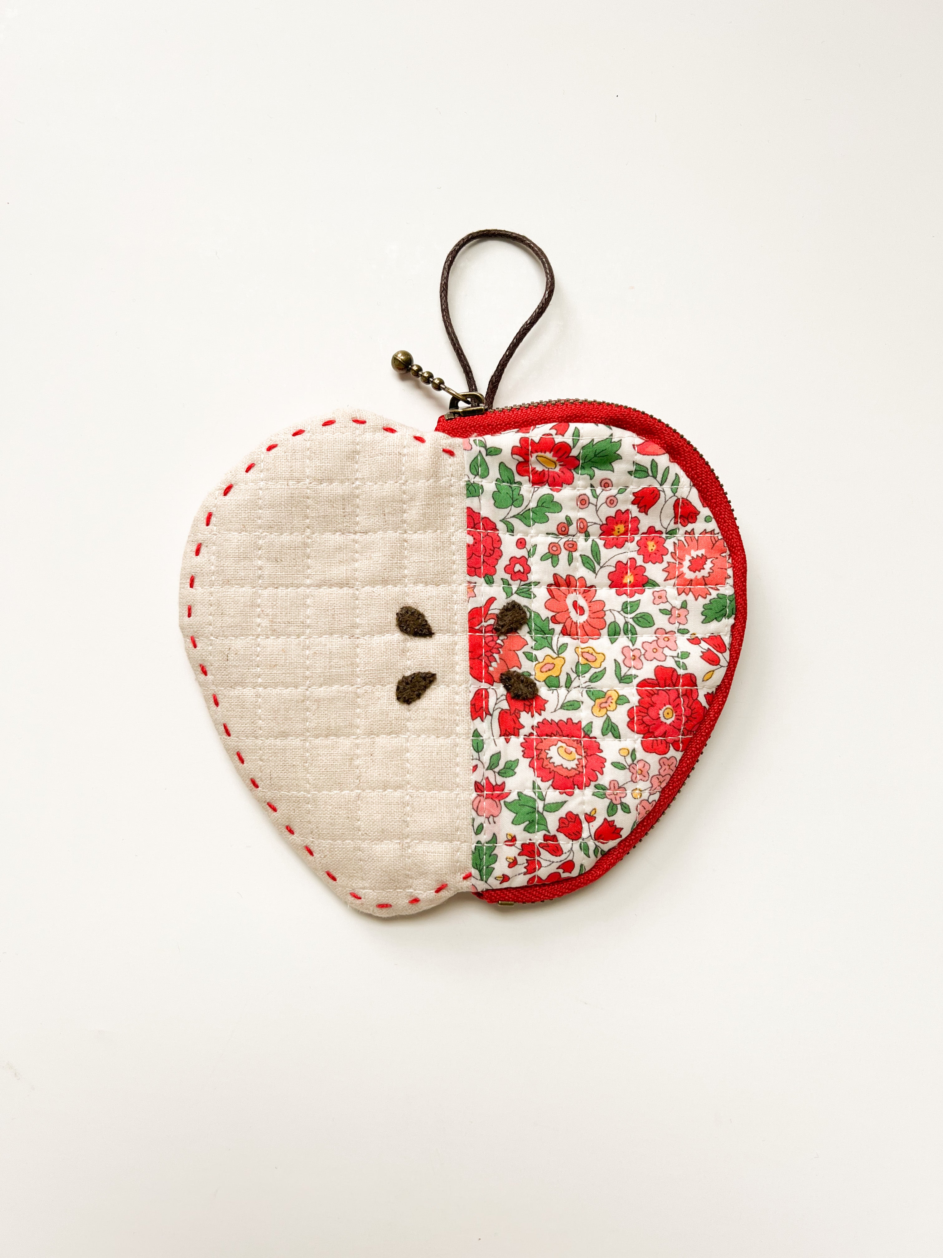 Apple Pouch PDF Download Pattern – Sewing Illustration