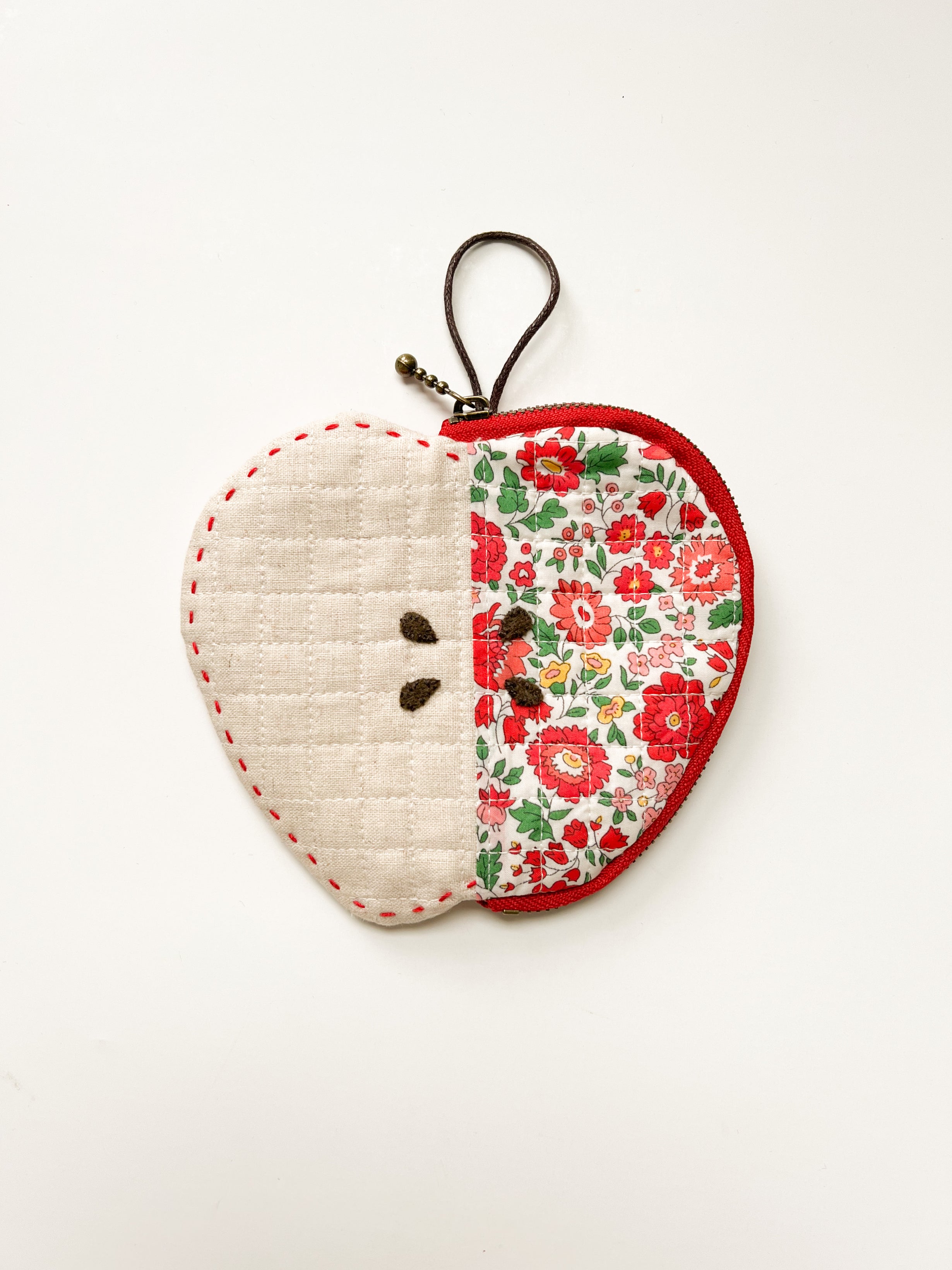 Apple Pouch PDF Download Pattern – Sewing Illustration