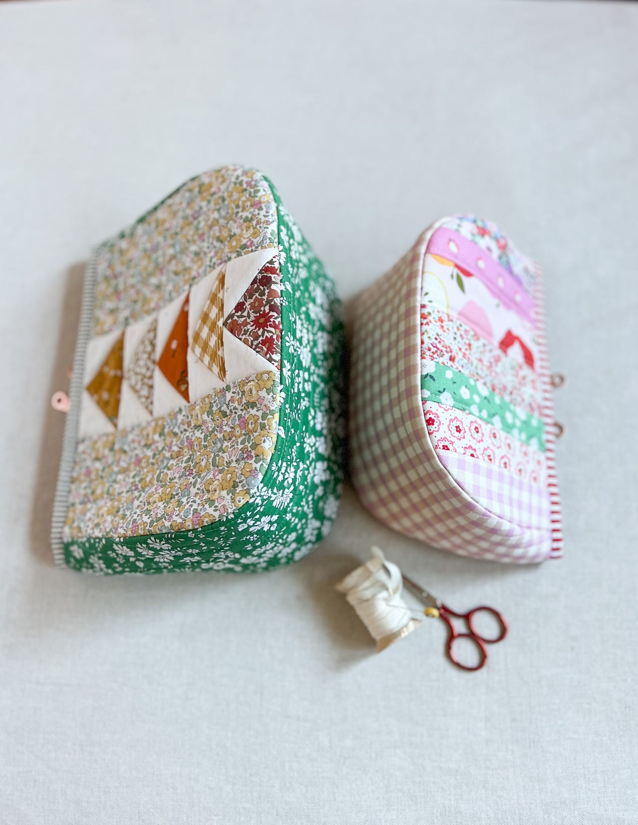 Half Moon Zip Pouch PDF Download Pattern – Sewing Illustration