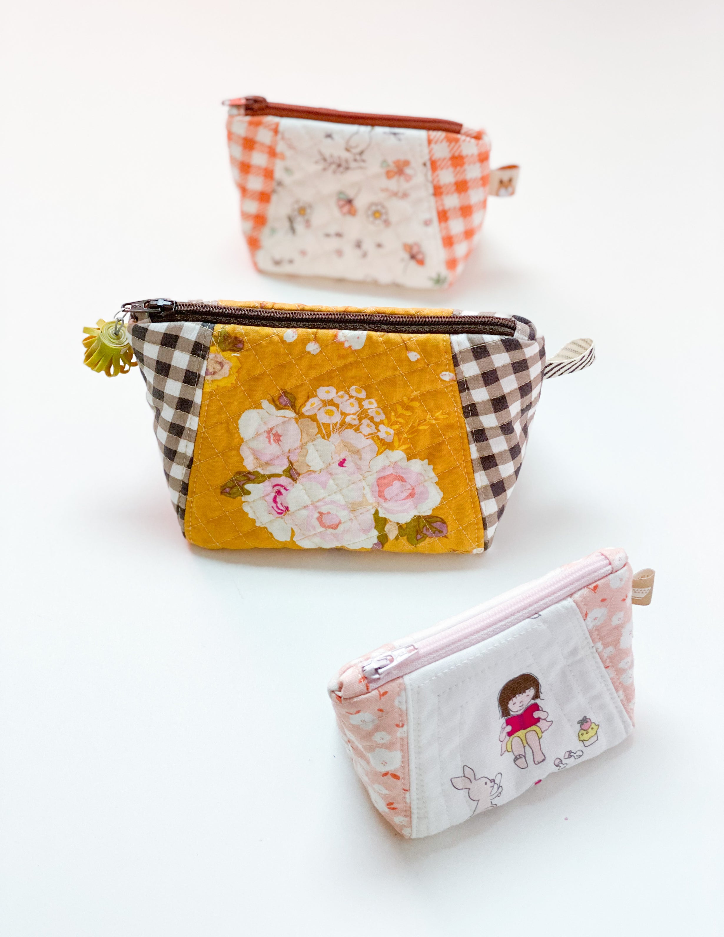Sunset Mini Coin Purse PDF Download Pattern – Sewing Illustration