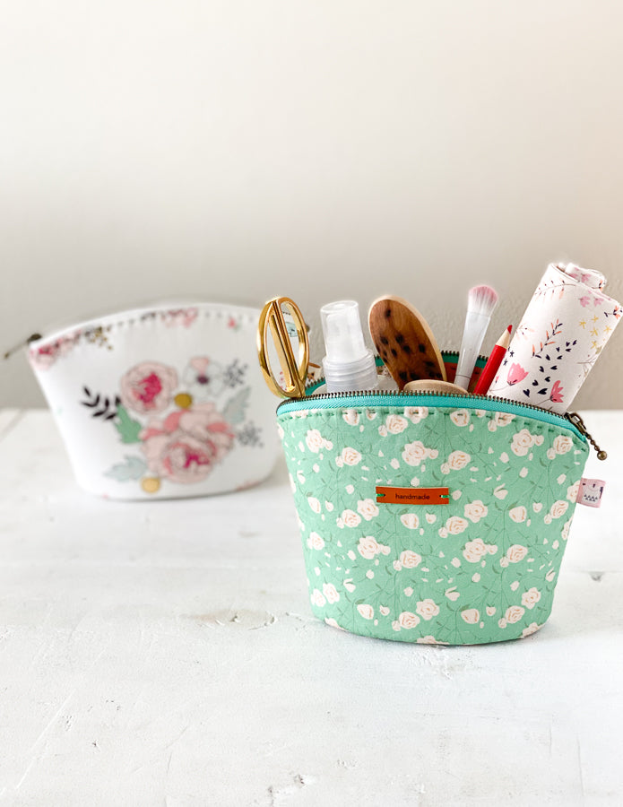 Wide Open Basket Pouch PDF Download Pattern – Sewing Illustration